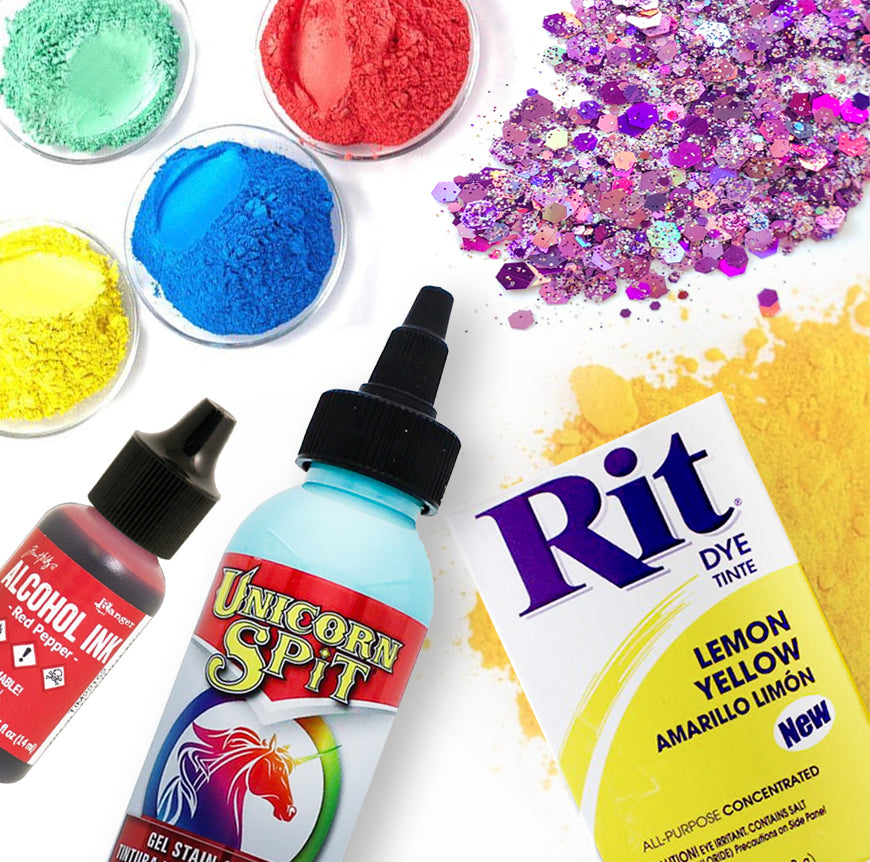 5 Ways To Color Pixiss Diamond Resin — Grand River Art Supply