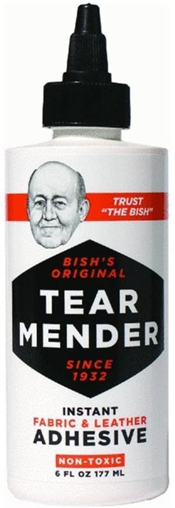 Tear Mender - Instant Fabric and Leather Adhesive - 6 fluid oz - packa ...