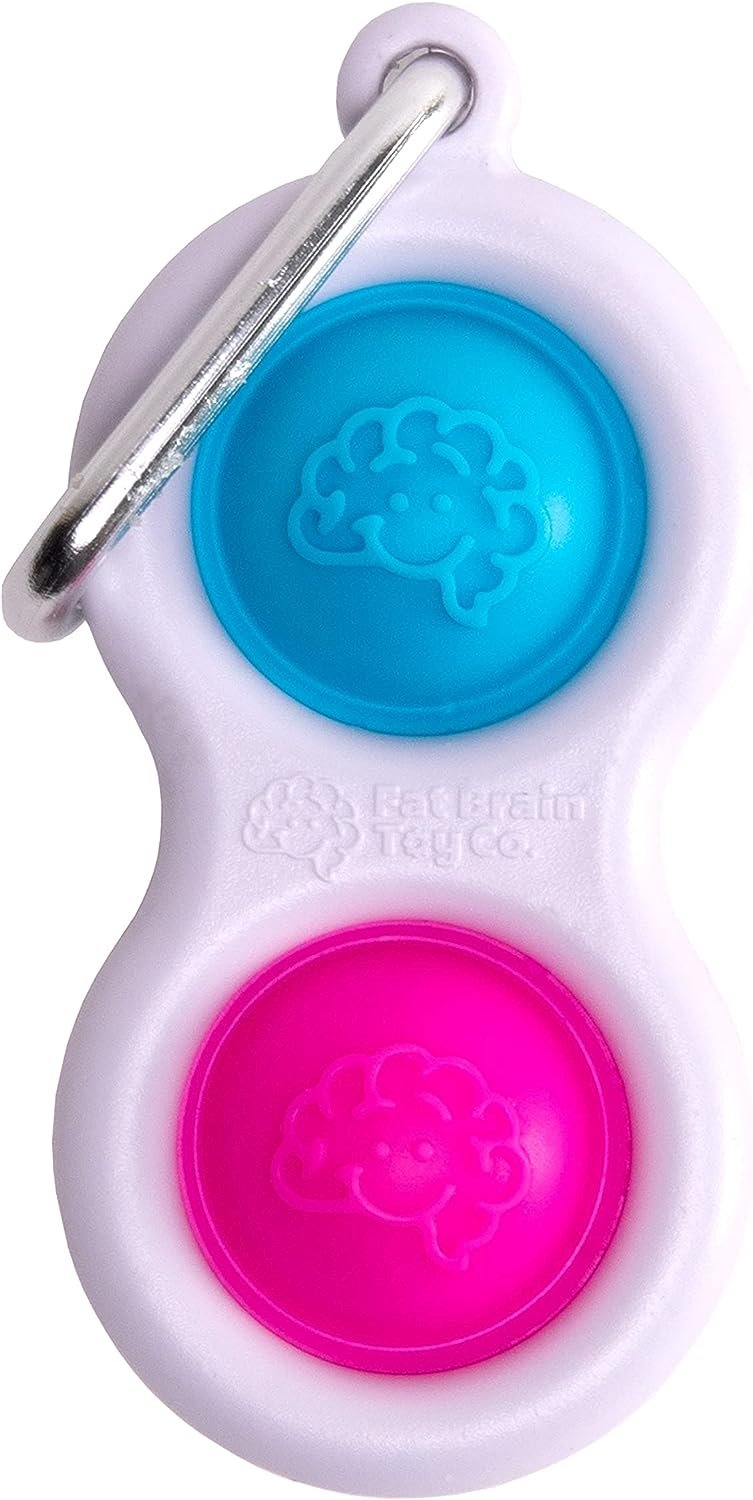 Fat Brain Toys Simpl Dimpl - Blue/Pink - Simpl Dimpl - Simple Dimple ...