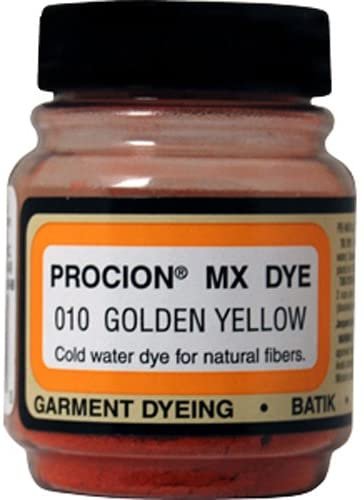 Jacquard Procion MX Dye 19g-Golden Yellow — Grand River Art Supply
