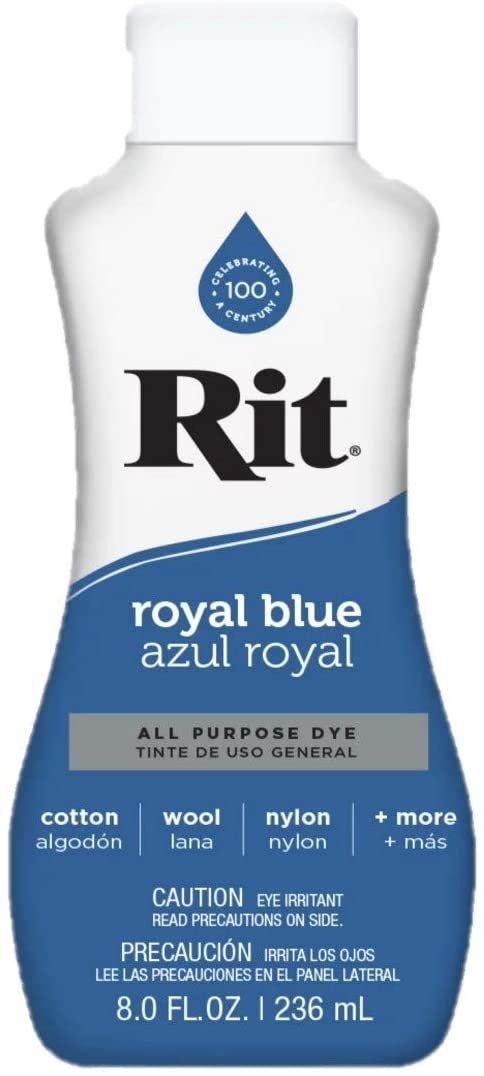 Royal Blue Rit Dye Liquid - 8 oz. 1 pcs sku# 637625MA — Grand River Art ...