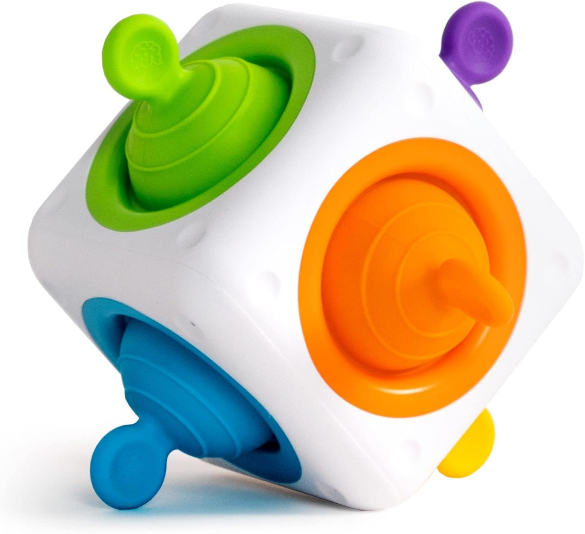 Fat Brain Toys Tugl Cube - Popping Fidget Cube for Toddlers, Kids, Tee ...